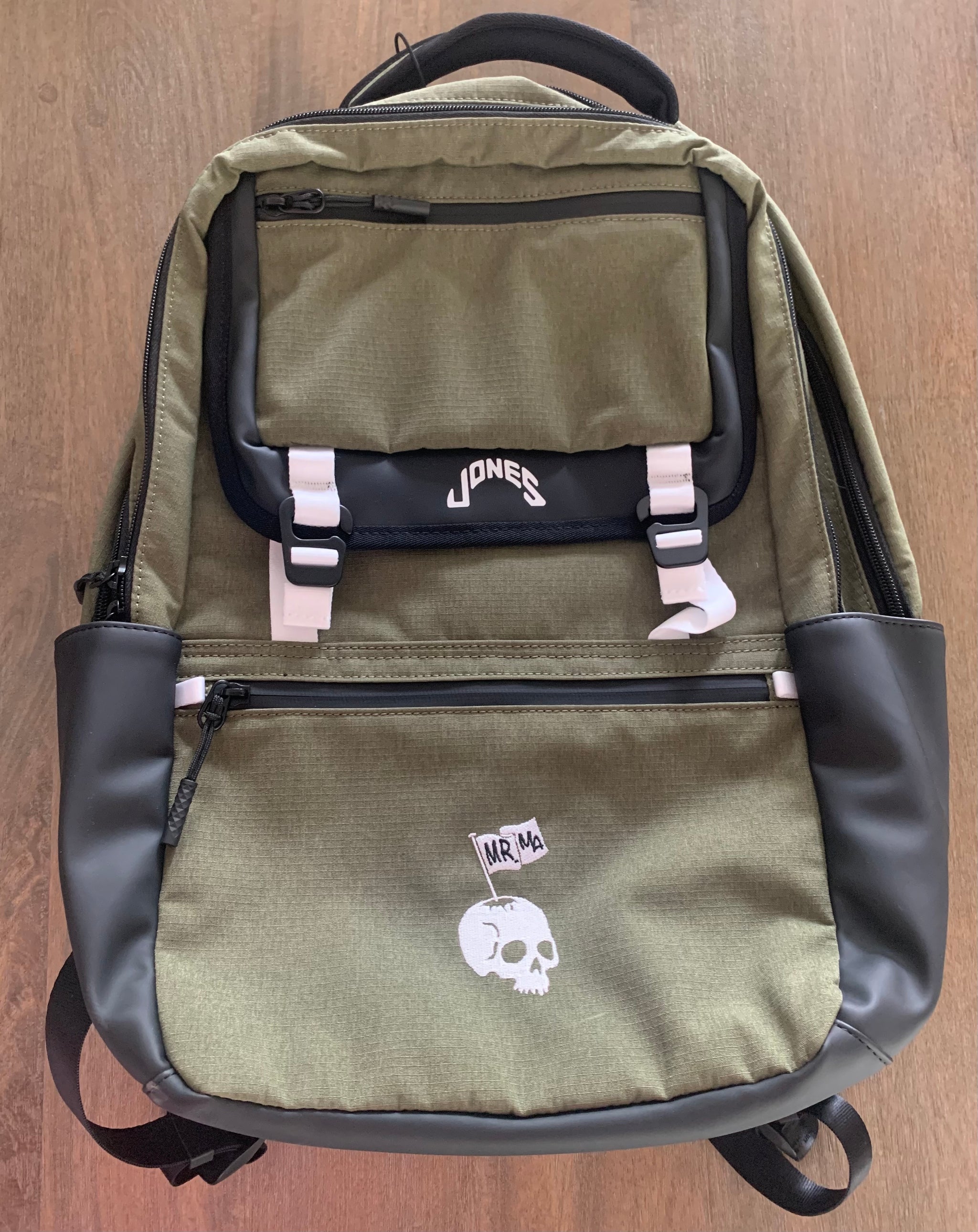 MR. MA x Jones Backpack - Army Green – MR. MA Golf